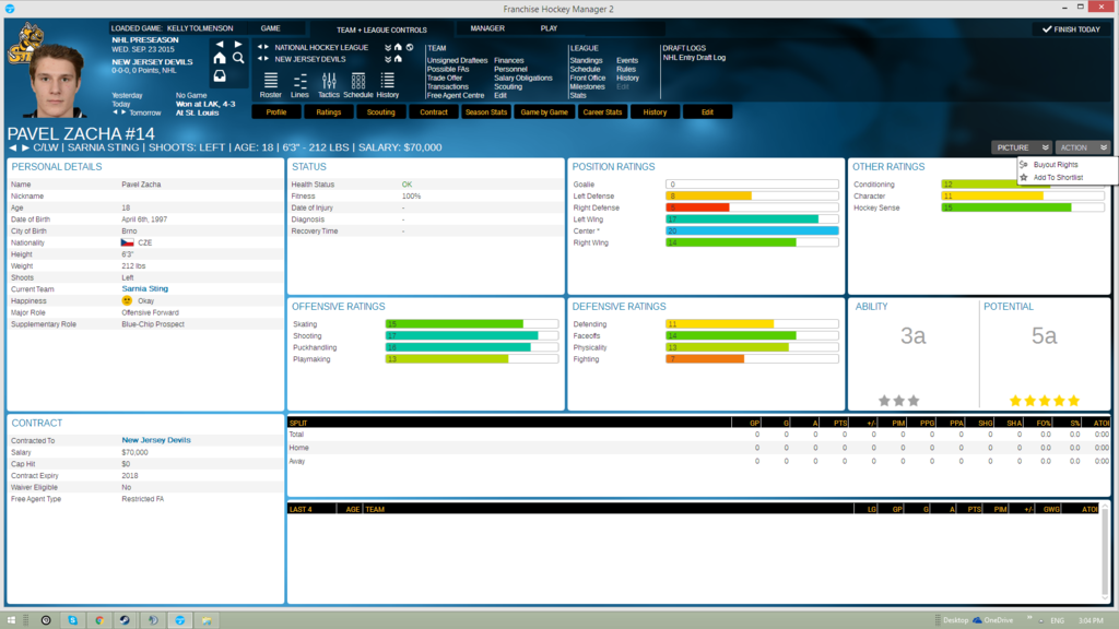 Chl call up - OOTP Developments Forums